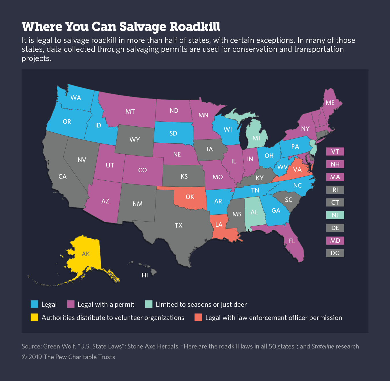 Understanding Roadkill Salvage Laws Across the U.S. – The Planning Lady